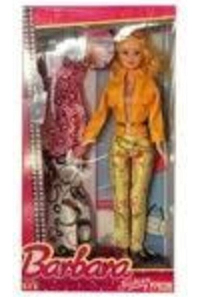 Kahraman Oyuncak Yedek Elbiseli Barbara Barbie Kahraman Oyuncak Yedek Elbiseli Barbara Barbie