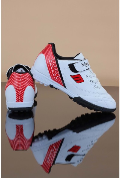 M.P. Kidessa 1214 Bantlı Çocuk Futbol Ayakkabısı - NKT01214-BEYAZ-34 M.P. Kidessa 1214 Bantlı Çocuk Futbol Ayakkabısı - NKT01214-BEYAZ-34