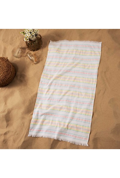 Karaca Home Geo Multi Pamuk Peştamal 70 x 140 cm Karaca Home Geo Multi Pamuk Peştamal 70 x 140 cm
