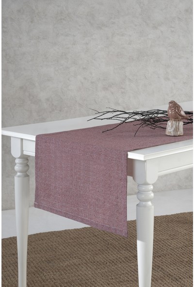 Wellstil Düz Renkli Keten Runner 50 x 150 cm Wellstil Düz Renkli Keten Runner 50 x 150 cm