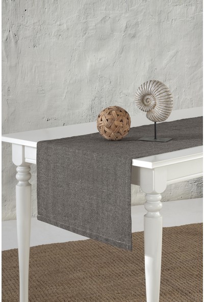 Wellstil Düz Renkli Keten Runner 50 x 150 cm Wellstil Düz Renkli Keten Runner 50 x 150 cm