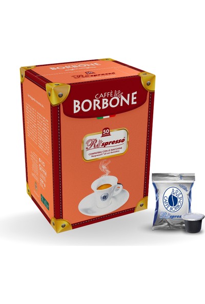 Caffe Borbone Blu Nespresso Uyumlu Kapsül Kahve 50 Adet Caffe Borbone Blu Nespresso Uyumlu Kapsül Kahve 50 Adet