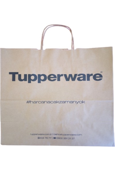 Tupperware Kraft Alışveriş Çantası 32 x 37 cm
