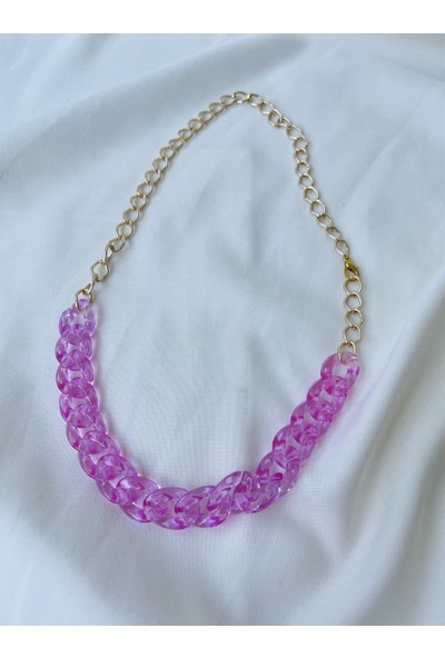 Retrobird Zincir Detay Renkli Kolye Kadın Karışık Renkli Retrobird Zincir Detay Renkli Kolye Kadın Karışık Renkli