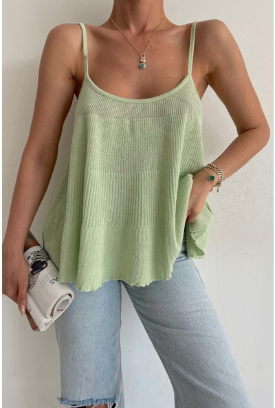 MyLove Salaş Dokuma Bluz Mint MyLove Salaş Dokuma Bluz Mint