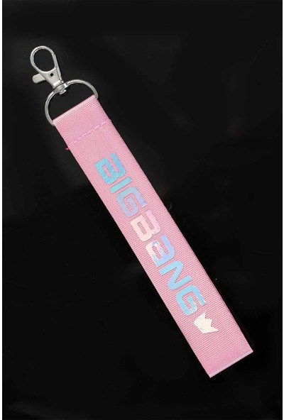 Moco Pembe Renk Anahtarlık