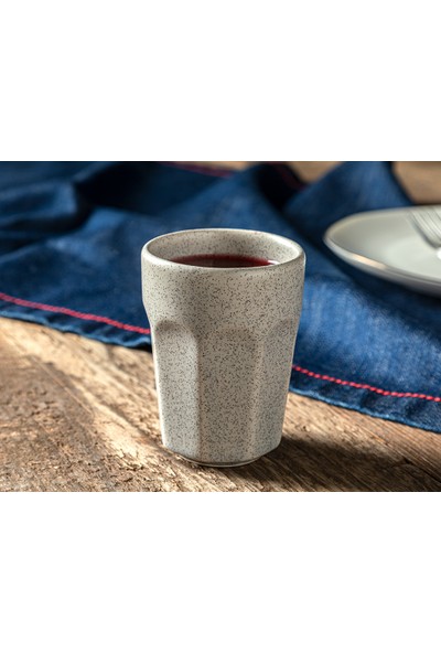 English Home Mira Seramik Bardak 105 ml Gri