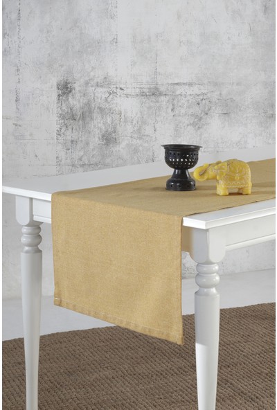 Wellstil Düz Renkli Keten Runner 50 x 150 cm Wellstil Düz Renkli Keten Runner 50 x 150 cm