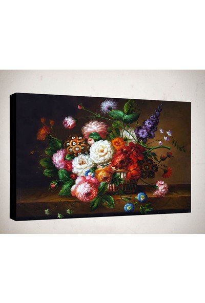 Lukas Kanvas Tablo - 30X40 cm - Çiçek Resimleri - C123 Lukas Kanvas Tablo - 30X40 cm - Çiçek Resimleri - C123