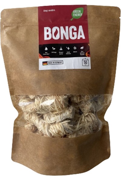 Bonga Odun Yünü Ateş Tutuşturucu (700 G) Bonga Odun Yünü Ateş Tutuşturucu (700 G)