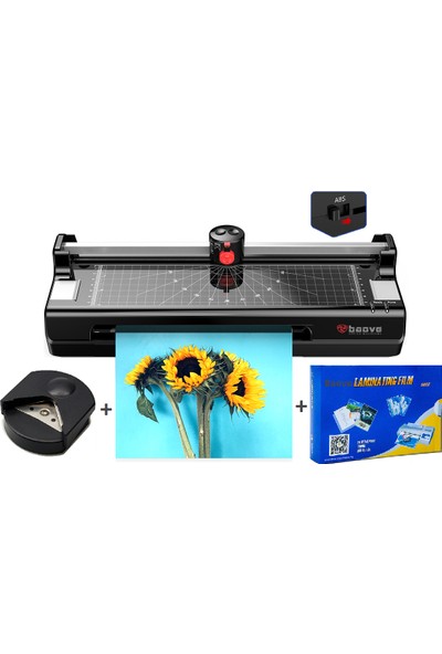 Baove OCW280 A4 Laminasyon Makinesi ve Kağıt Kesme Makinesi + 20 Pvc Film Baove OCW280 A4 Laminasyon Makinesi ve Kağıt Kesme Makinesi + 20 Pvc Film