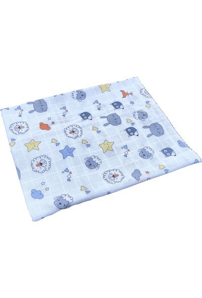 Bimini Cute Müslin Bebek Battaniyesi 90 x 110 cm 64527 Bimini Cute Müslin Bebek Battaniyesi 90 x 110 cm 64527