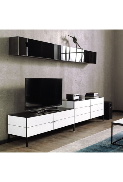 Enza Home Crystal Tv Ünitesi Seti 1