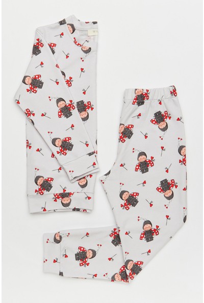 Hays Kız Çocuk Taytlı Manşetli Pijama Takımı Hays Kız Çocuk Taytlı Manşetli Pijama Takımı