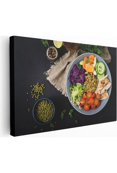Decobulvar DCCA4916 - Salata Kanvas Tablo Decobulvar DCCA4916 - Salata Kanvas Tablo
