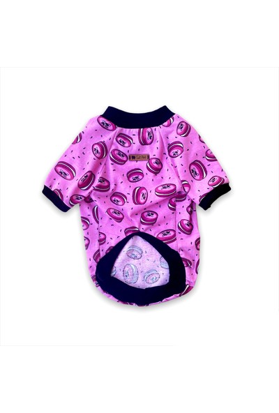 Luli Pet Bisküvi Desenli Kedi Köpek T-Shirt Luli Pet Bisküvi Desenli Kedi Köpek T-Shirt