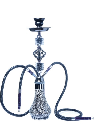 Arap Nargile Cam Sürahi Çift Boru Nargile Takımı Arap Nargile Cam Sürahi Çift Boru Nargile Takımı