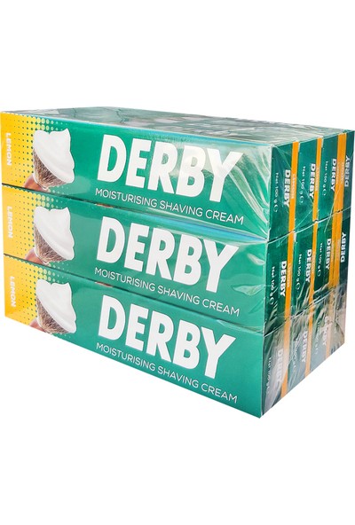 Derby Nemlendiricili Tıraş Kremi Limon 100 G x 12 Adet Derby Nemlendiricili Tıraş Kremi Limon 100 G x 12 Adet