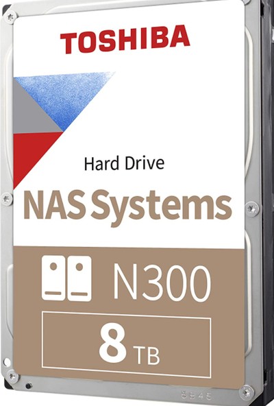 Toshiba N300 8tb Nas 3,5 Inç Dahili Sabit Sürücü