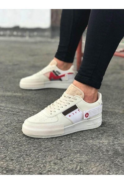 Trisiss Erkek Sneaker Krem 201