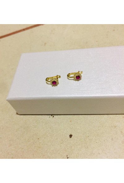 Çelikoğlu Kuyumculuk 8 Ayar Altın Bebek Çocuk Kız Küpesi 0,89 gr