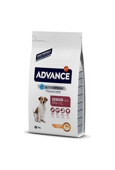 Advance Senior Mini Tavuklu 3 kg