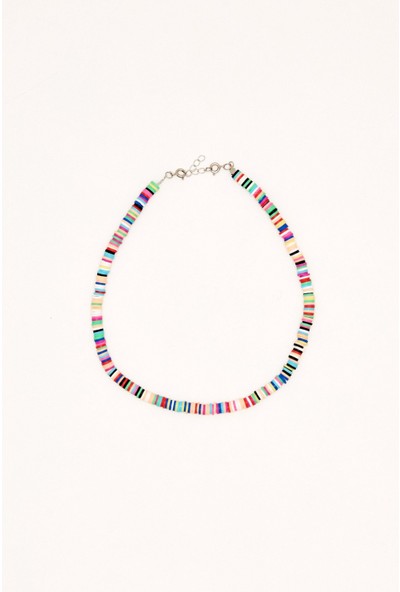 Renkli Fimo Dizi Kolye Renkli Fimo Dizi Kolye