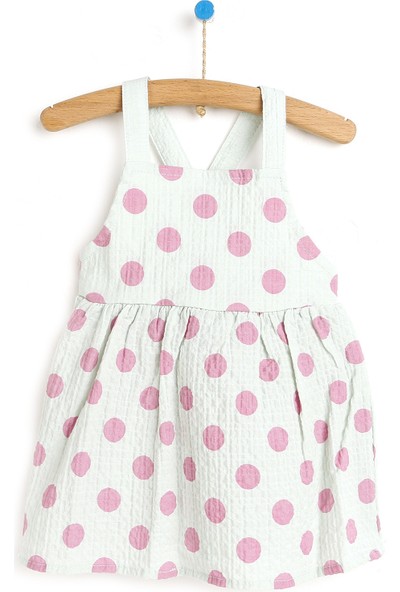 Hellobaby Basic Puantiyeli Elbise