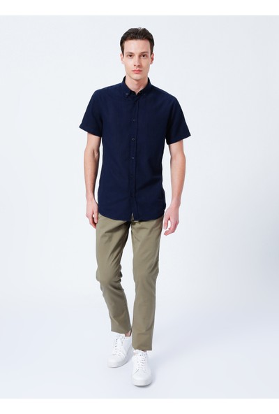 Fabrika Chino Pantolon, 30-32, Yeşil