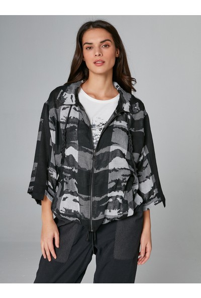 Faik Sönmez Kareli Desenli Astarsız Ceket 64682 Faik Sönmez Kareli Desenli Astarsız Ceket 64682