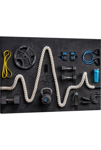 DCCA688 - Antreman Malzemeleri Kanvas Tablo DCCA688 - Antreman Malzemeleri Kanvas Tablo