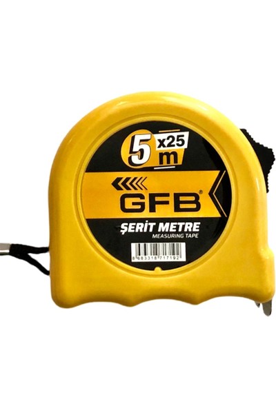 Gfb Şerit Metre 5m 25MM Gfb Şerit Metre 5m 25MM