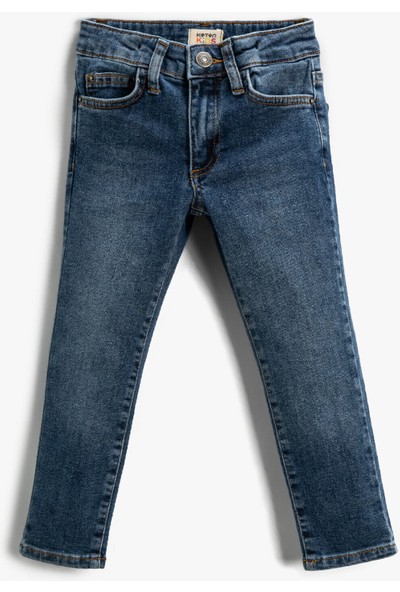 Koton Dar Paça Kot Pantolon Pamuklu