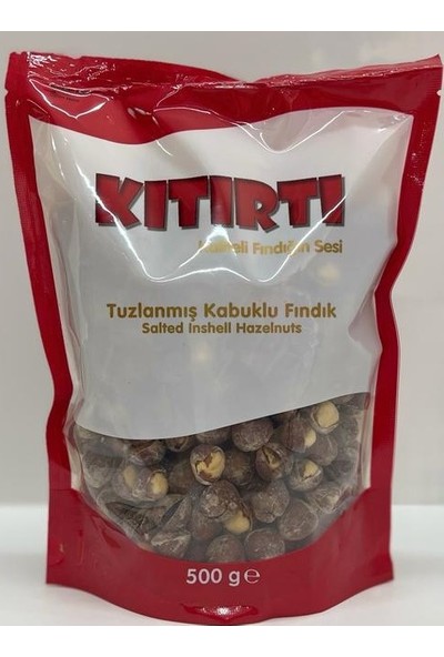 Kıtırtı Tuzlu Kavrulmuş Kabuklu Fındık Kıtırtı Tuzlu Kavrulmuş Kabuklu Fındık