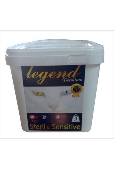 Legend Gold Sterilised GURME (Et, Tavuk ve Balıklı) Kısırlaştırılmış Düşük Tahıllı Yetişkin Kedi Maması 4 kg Legend Gold Sterilised GURME (Et, Tavuk ve Balıklı) Kısırlaştırılmış Düşük Tahıllı Yetişkin Kedi Maması 4 kg