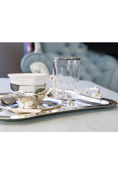 Köşeli Fincan Seti