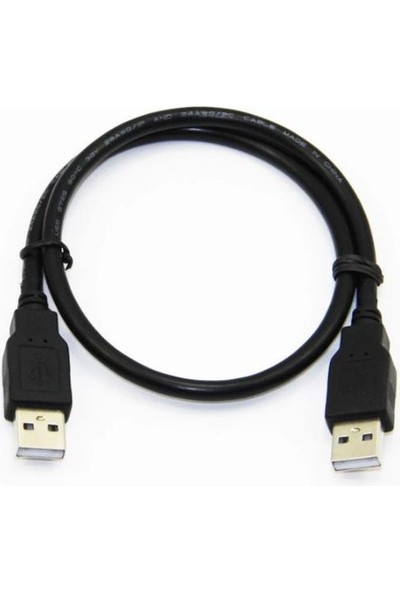 Qusto USB 2.0 Erkek To Erkek Data ve Şarj Kablosu - 50 cm Qusto USB 2.0 Erkek To Erkek Data ve Şarj Kablosu - 50 cm