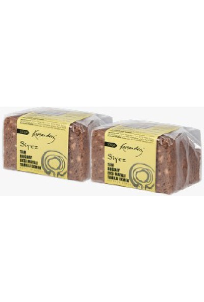 Kersendüz %100 Siyez Tam Buğday Ekşi Mayalı Ekmekler 2'li Seçim 2 x 500 gr (Tahıllı-Tahıllı) Kersendüz %100 Siyez Tam Buğday Ekşi Mayalı Ekmekler 2'li Seçim 2 x 500 gr (Tahıllı-Tahıllı)
