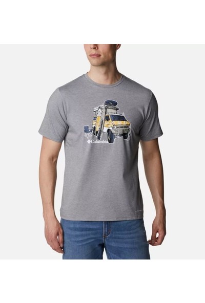 Columbia Csc M H20 Fanatic Ss Tee Erkek Kısa Kollu Tişört CS0225-027