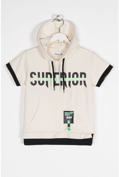 Erkek Çocuk Superior Baskılı Tshirt 9-12 Yaş