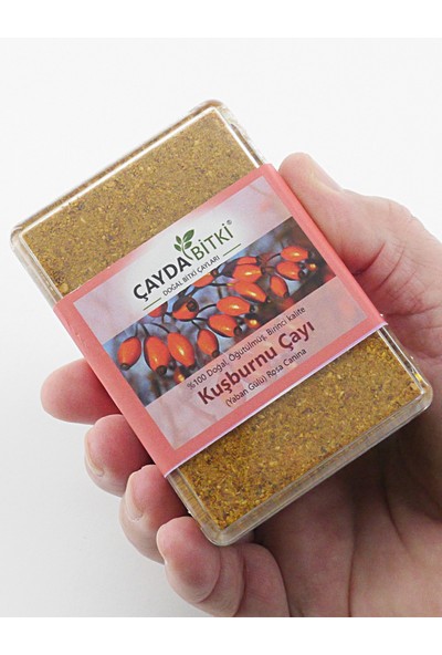 Öğütülmüş Kuşburnu Çayı 185G Öğütülmüş Kuşburnu Çayı 185G