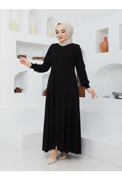 KMK Kombin Yazlık Mevlana Model Belden Oturtmalı Kolu Lastikli Kloş Fereca Pardesü KMK Kombin Yazlık Mevlana Model Belden Oturtmalı Kolu Lastikli Kloş Fereca Pardesü