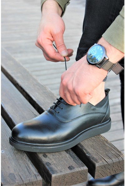 Doçka Erkek Spor Tarz Klasik Oxford Deri Ayakkabı ER263