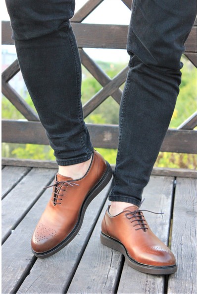 Doçka Erkek Spor Tarz Klasik Oxford Deri Ayakkabı ER467