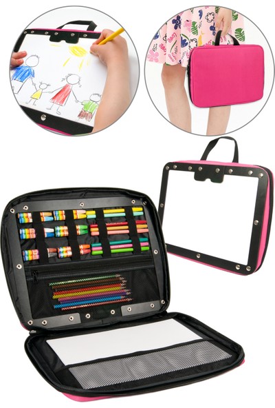 Ankaflex Çocuk Yazı Tahtası Özellikli Resim Okul Çantası