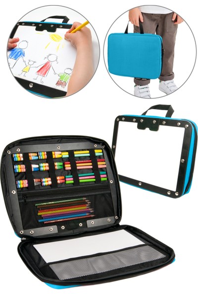 Ankaflex Çocuk Yazı Tahtası Özellikli Resim Okul Çantası