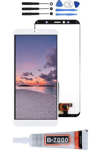 Turan Tech Huawei Y6 2018 ATU-L31 LCD Ekran Dokunmatik Full Çıtasız Orjinal Ebatında Hediyeli Beyaz Ekran Turan Tech Huawei Y6 2018 ATU-L31 LCD Ekran Dokunmatik Full Çıtasız Orjinal Ebatında Hediyeli Beyaz Ekran