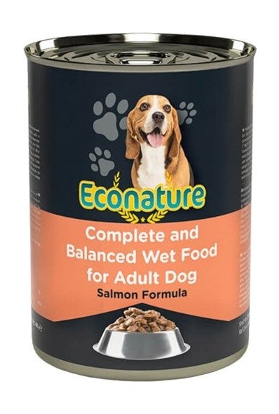Econature Konserve Yetişkin Köpek Maması Somonlu 400 gr Econature Konserve Yetişkin Köpek Maması Somonlu 400 gr