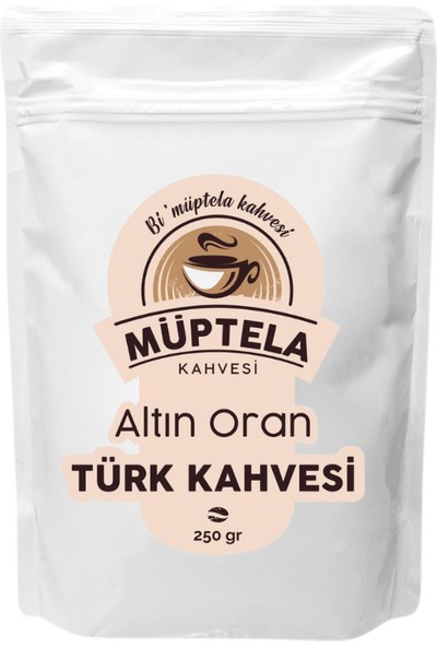 Müptela Altın Oran Türk Kahvesi 250 gr