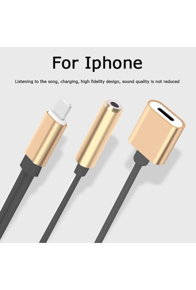 Nanopro iPhone Lightning To 3.5mm Ses Çevirici Aux Kablo Aktarım Kulaklık Dönüştürücü Nanopro iPhone Lightning To 3.5mm Ses Çevirici Aux Kablo Aktarım Kulaklık Dönüştürücü